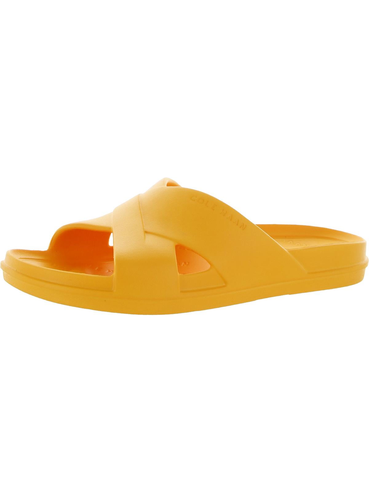 Cole Haan Womens Findra Open Toe Slip On Pool Slides - Walmart.com