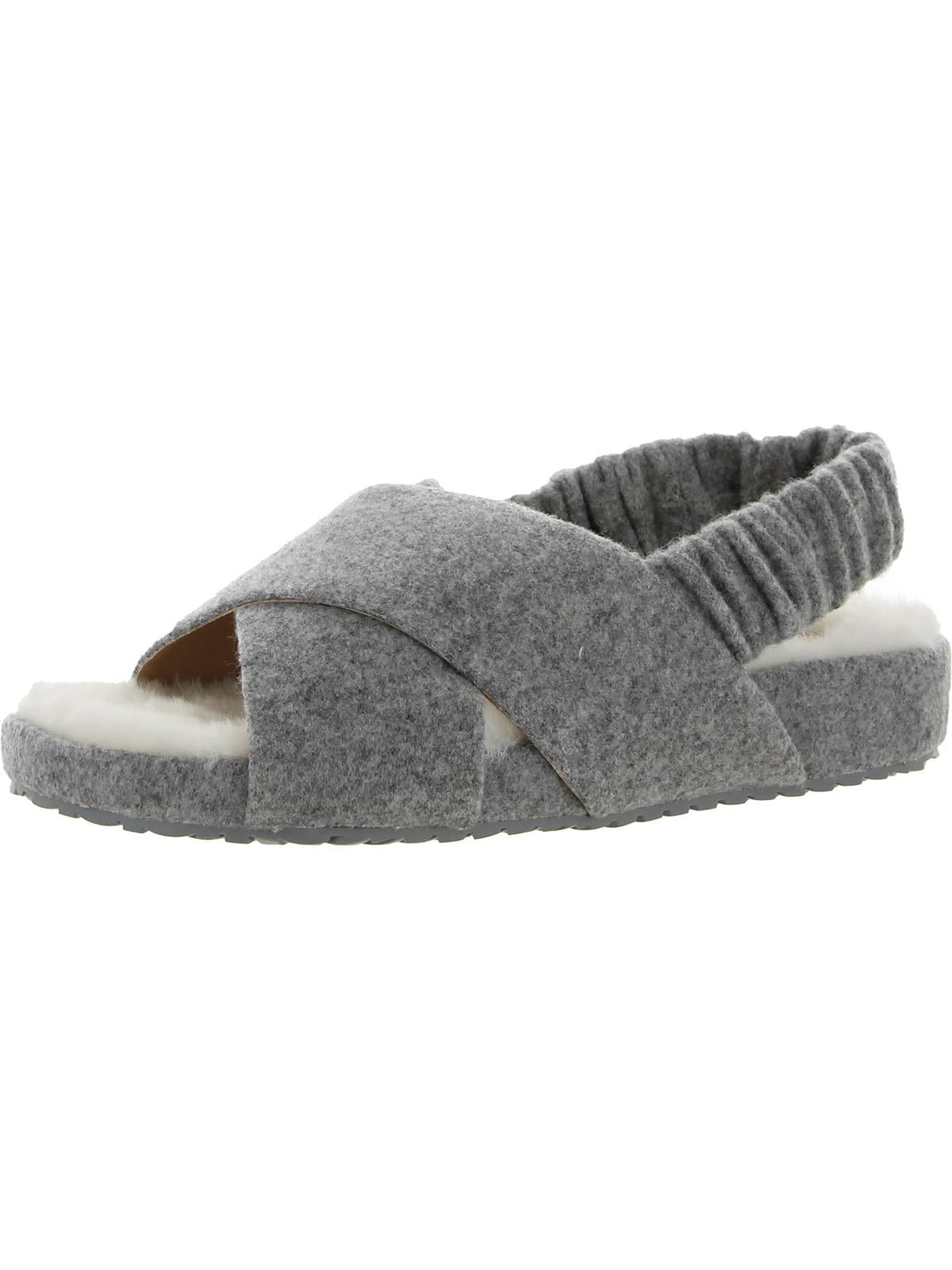 Cole Haan Womens Mojave Criss-Cross Wool Comfy Slingback Slippers ...