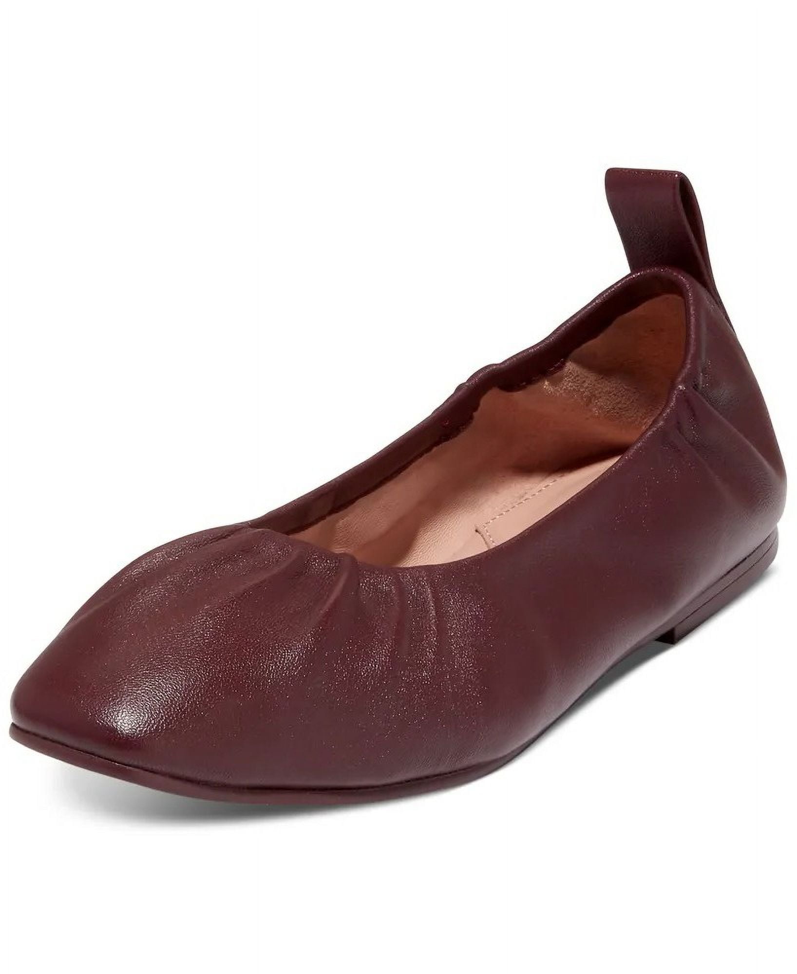 Cole Haan York Soft Bloodstone Leather Rounded Toe Slip On Classic ...
