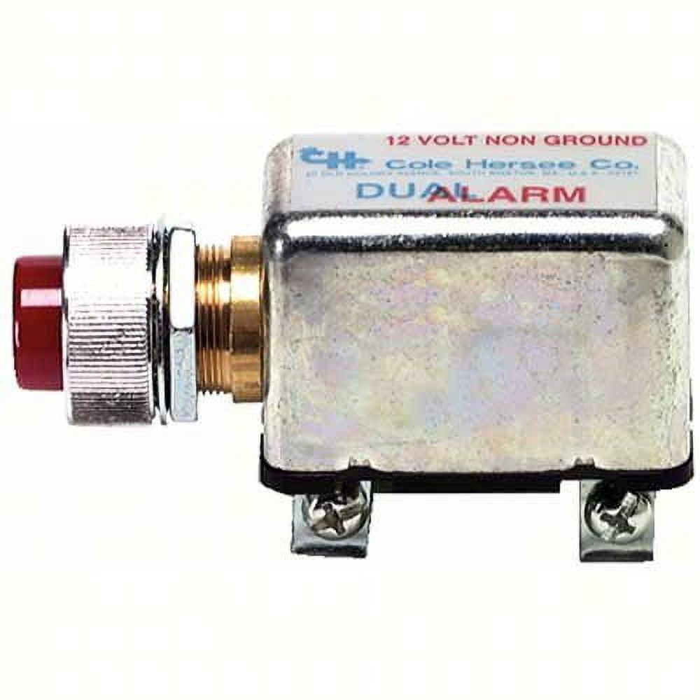 Cole Hersee 4112RC000BX 12V RC Buzzer & LED Pilot Light Dual Alarm ...