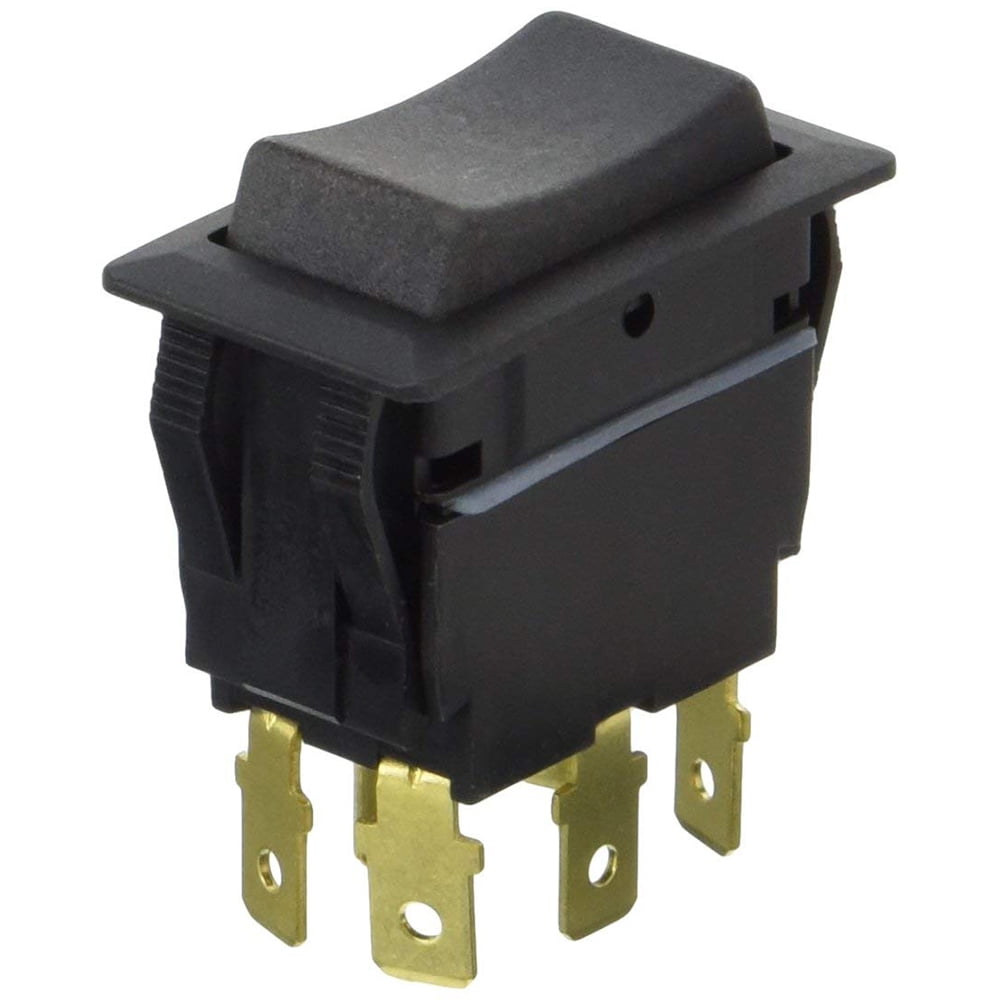 Cole Hersee Sealed Rocker Switch Non-Illuminated DPDT On-Off-On ...