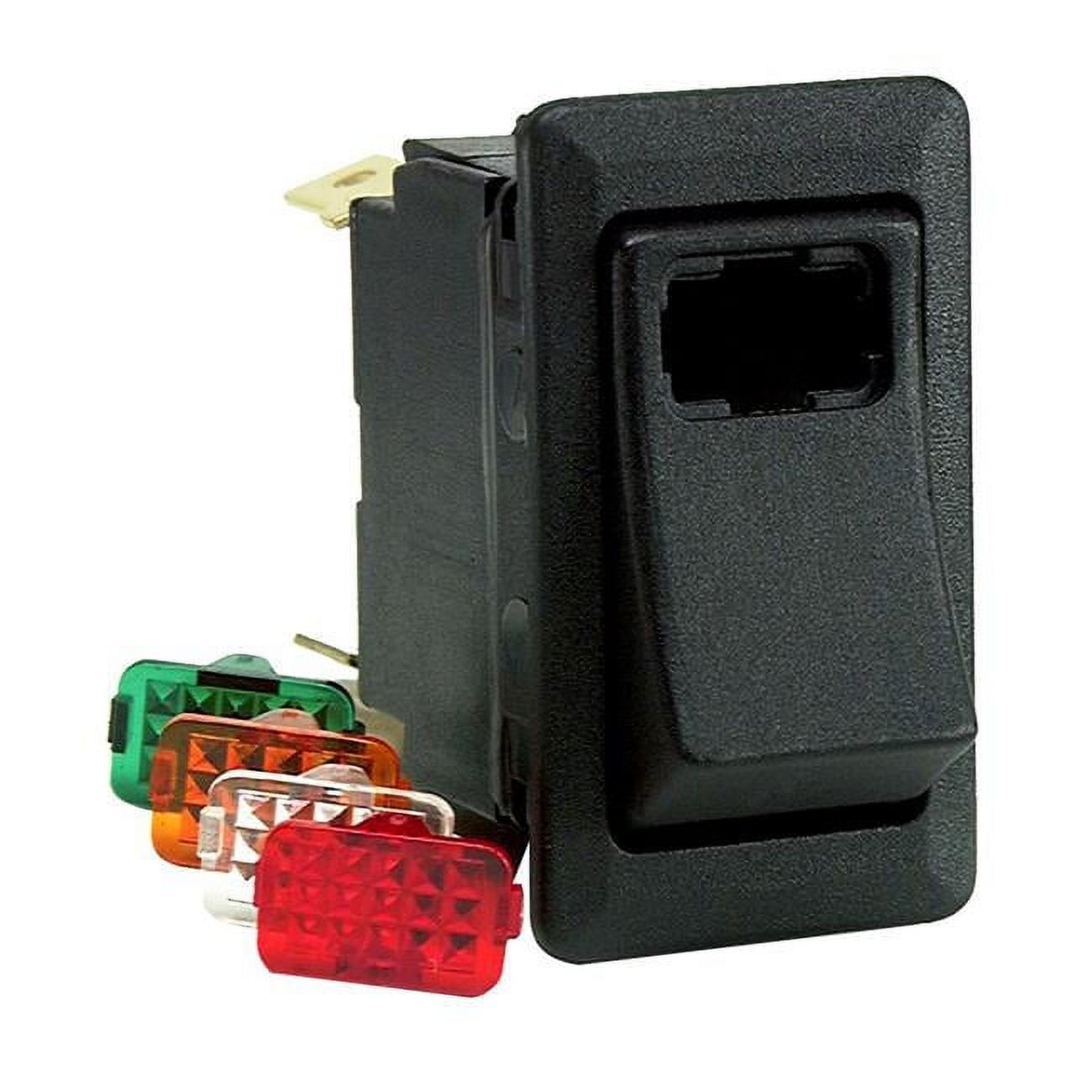 Cole Hersee 58328-100 Weather Resistant 3-Blade 2-Position Off/On SPST Rocker Switch Kit with ...
