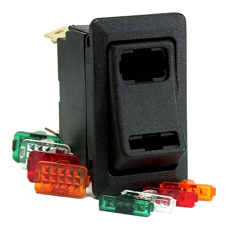 Cole Hersee Lighted Rocker Switch SPDT On-Off-On 4 Blade [58328-103-BP ...
