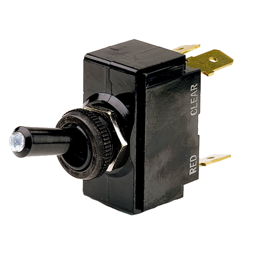 Cole Hersee Lighted Tip Toggle Switch SPST On-Off 4 Blade [M-54111-01 ...