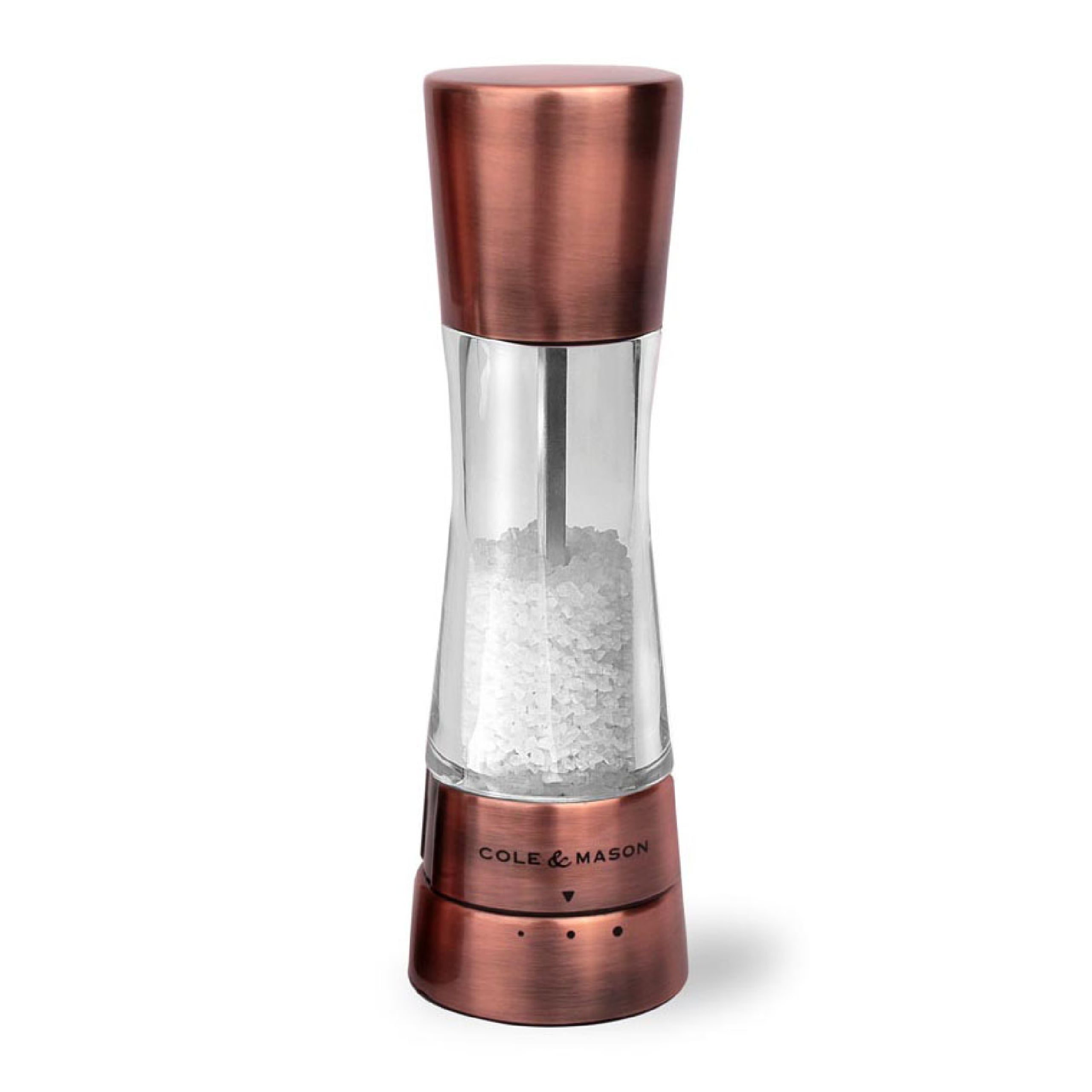Cole & Mason Copper Derwent Salt Grinder Mill with Gourmet Precision ...