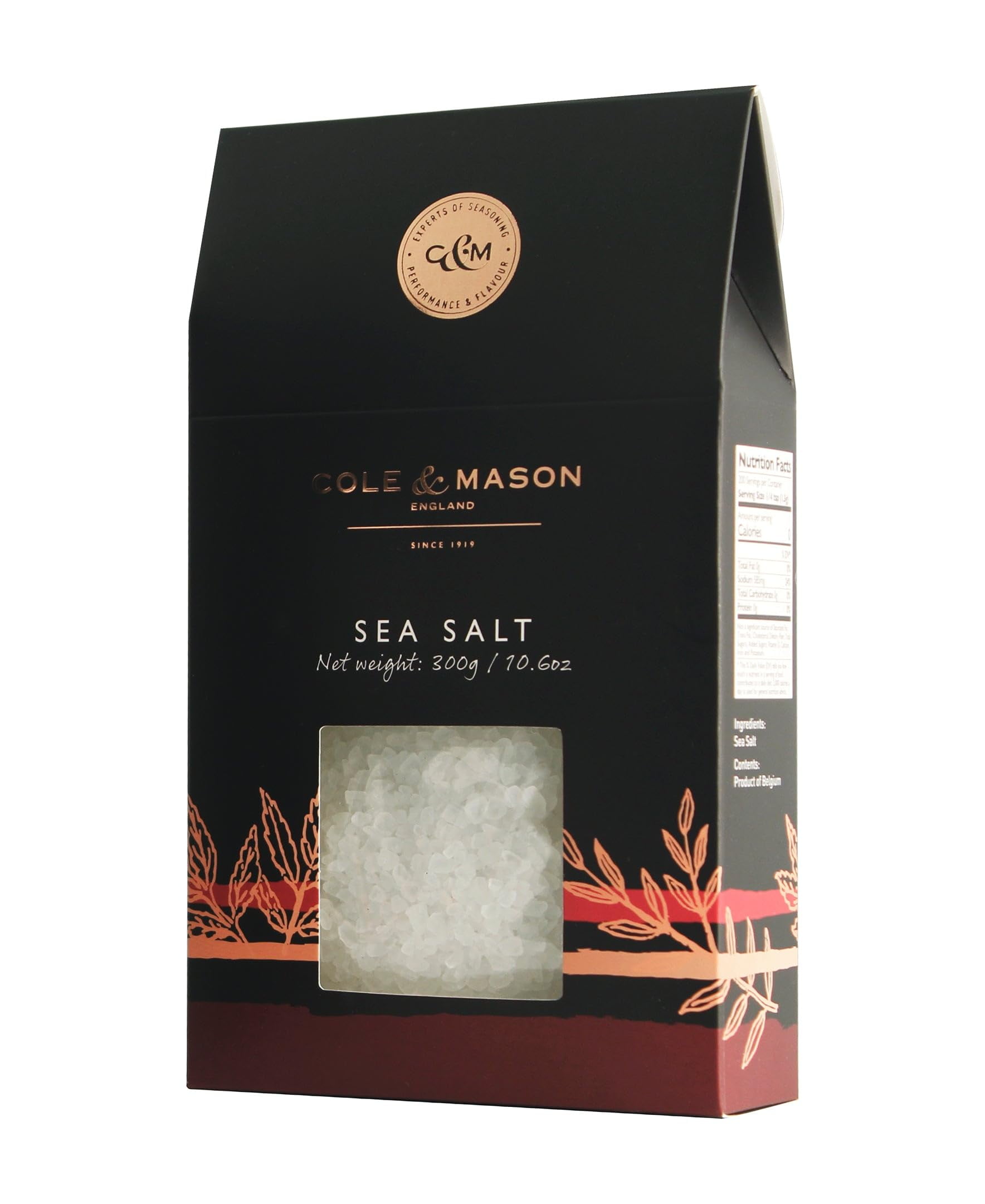 Cole & Mason Premium MDA05 Salt Refill - 10.6oz Coarse Salt for Salt ...
