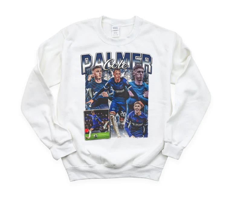Cole Palmer Chelsea Soccer Star 90s Vintage Style Football Player ...