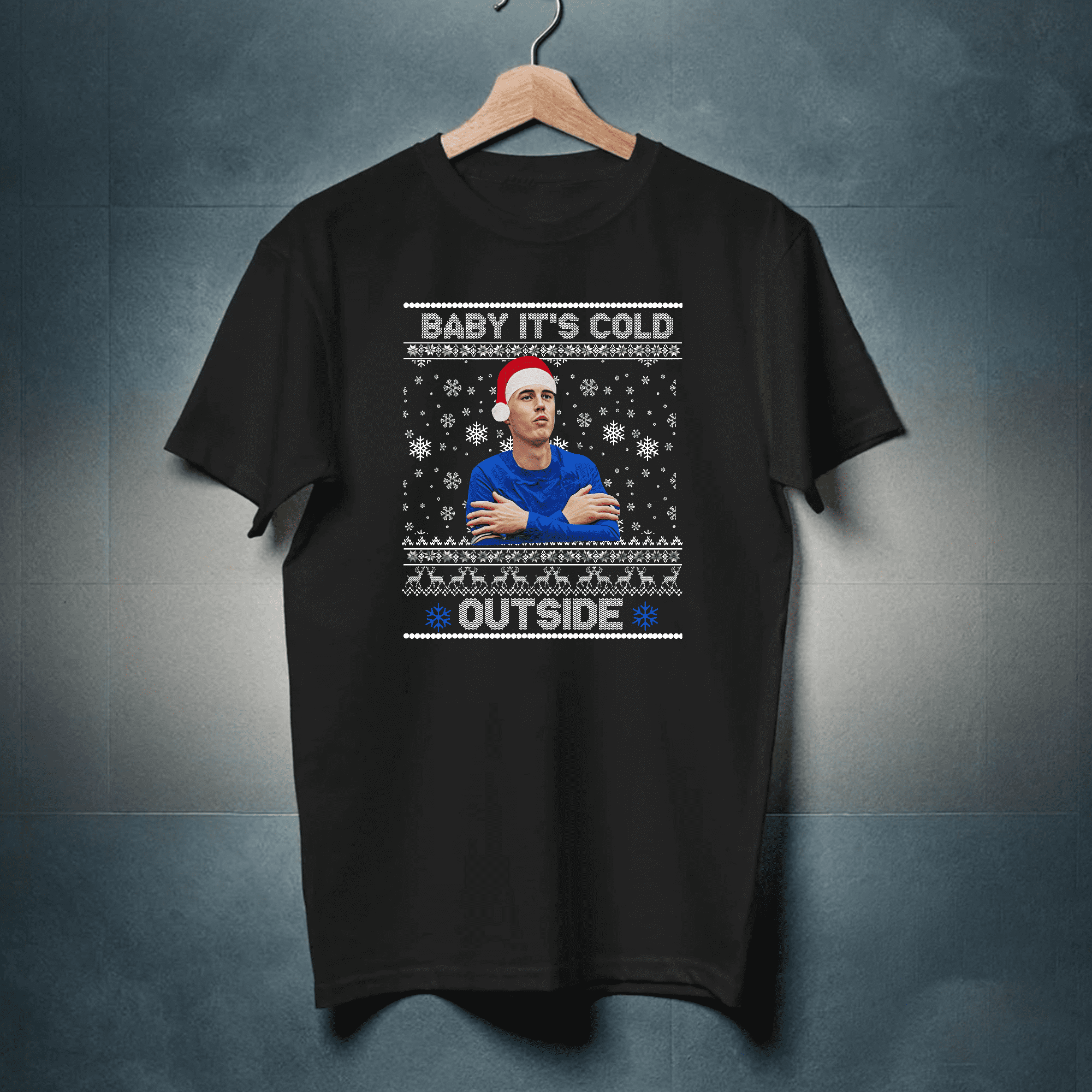 Cole Palmer Holiday Jumper Baby It’s Cold Outside Festive Winter Tee ...