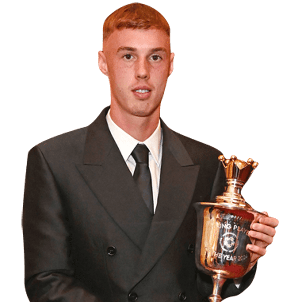 Cole Palmer (Trophy) Half Body Buddy Cutout - Walmart.com