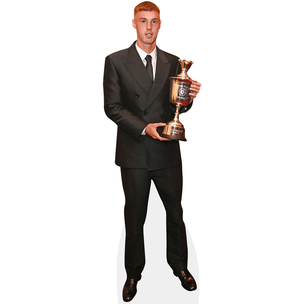 Cole Palmer (Trophy) Life Size Cutout. Standee. - Walmart.com