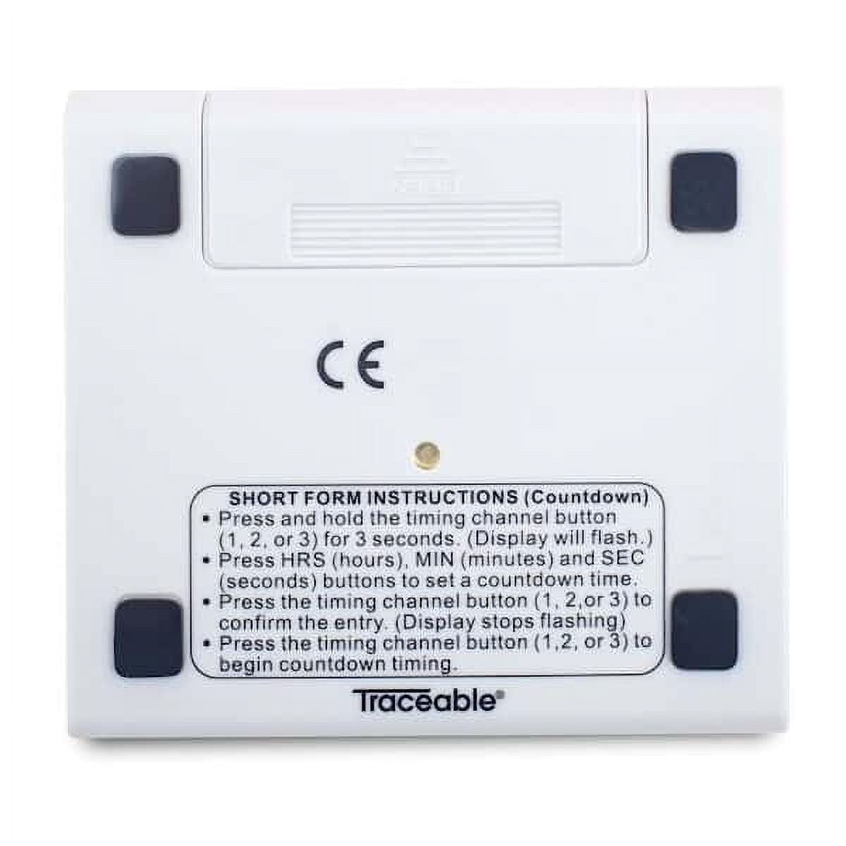 Cole-Parmer-AO-94411-10 Triple-Display Clock/Timer, NIST-traceable ...