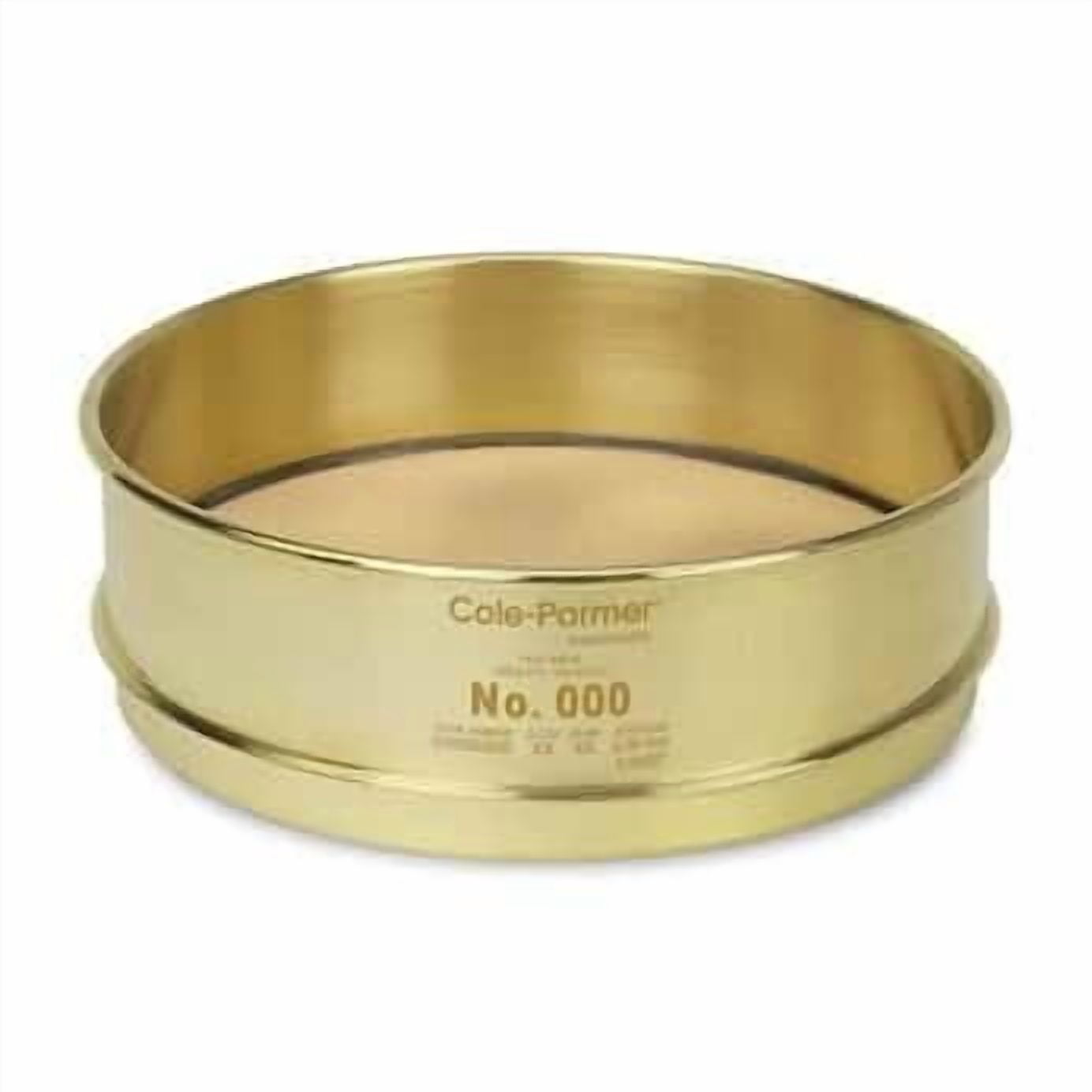 Cole-Parmer Testing Sieve, 8" OD Brass Frame/Brass Wire, Full Height ...