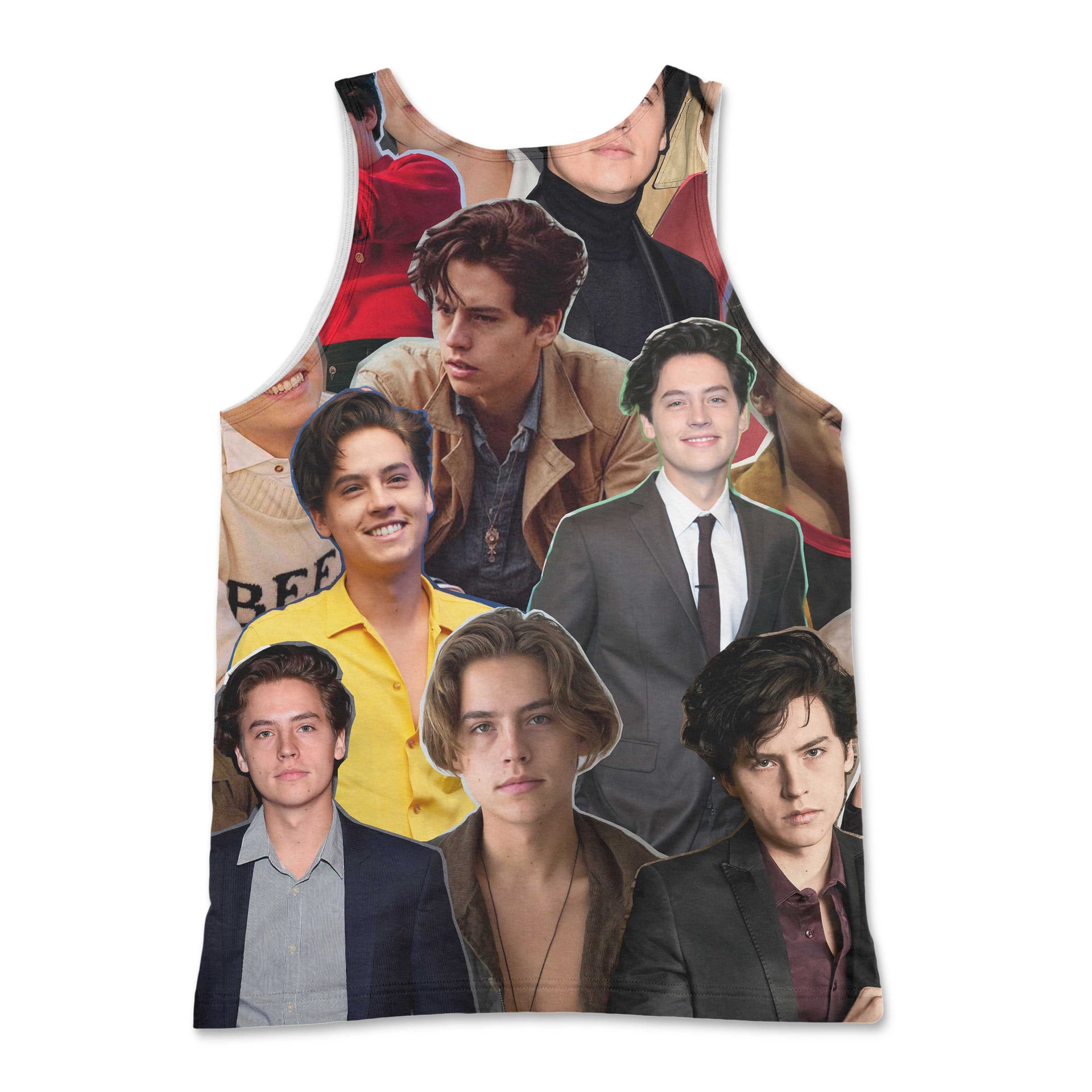 Cole Sprouse Photo Collage Tank Top - Walmart.com