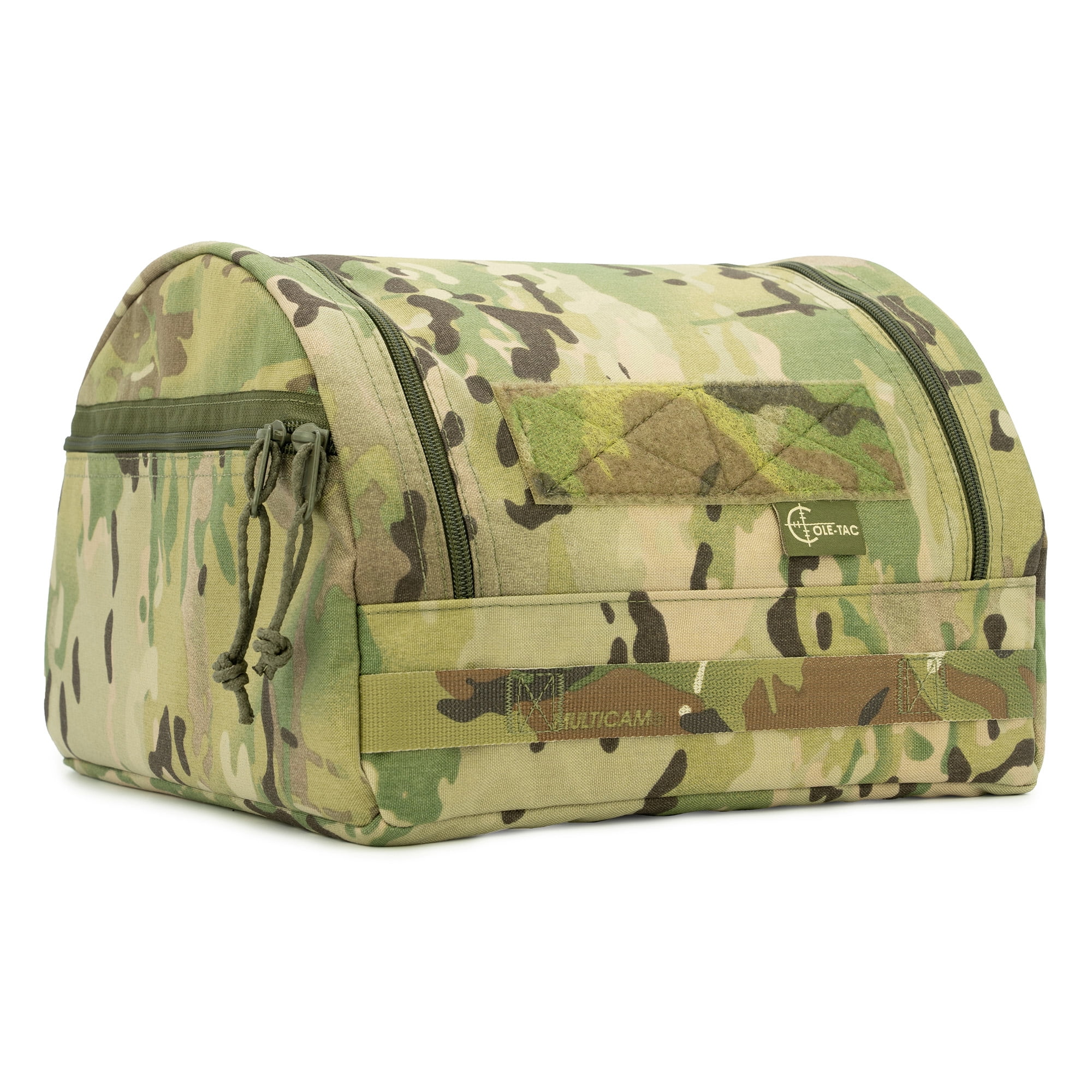 Cole-TAC NVB104 Brain Bucket Multicam 16 Liter Nylon Helmet Storage Bag ...