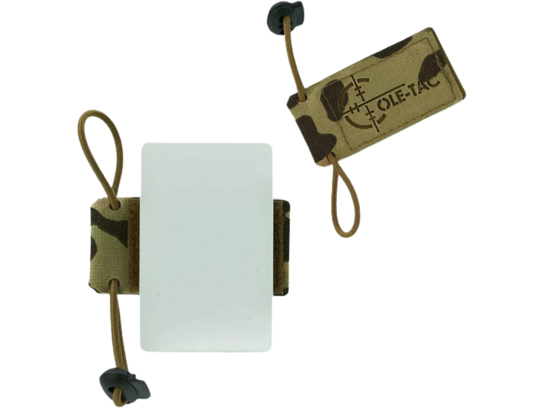 Cole-Tac Cheat Sheet V2 Scope Mounted DOPE Chart Reader Multicam ...