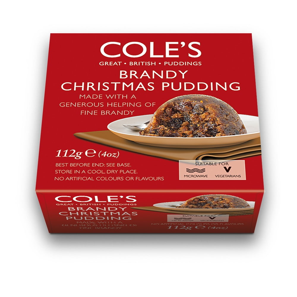 Cole's Brandy Christmas Pudding - 112g - Walmart.com