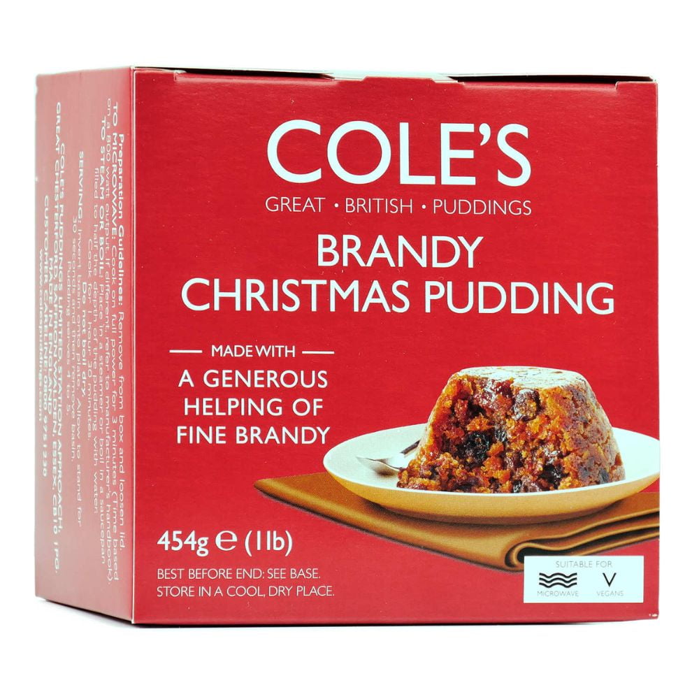 Cole's Brandy Christmas Pudding 454g (Pack of 2) - Walmart.com