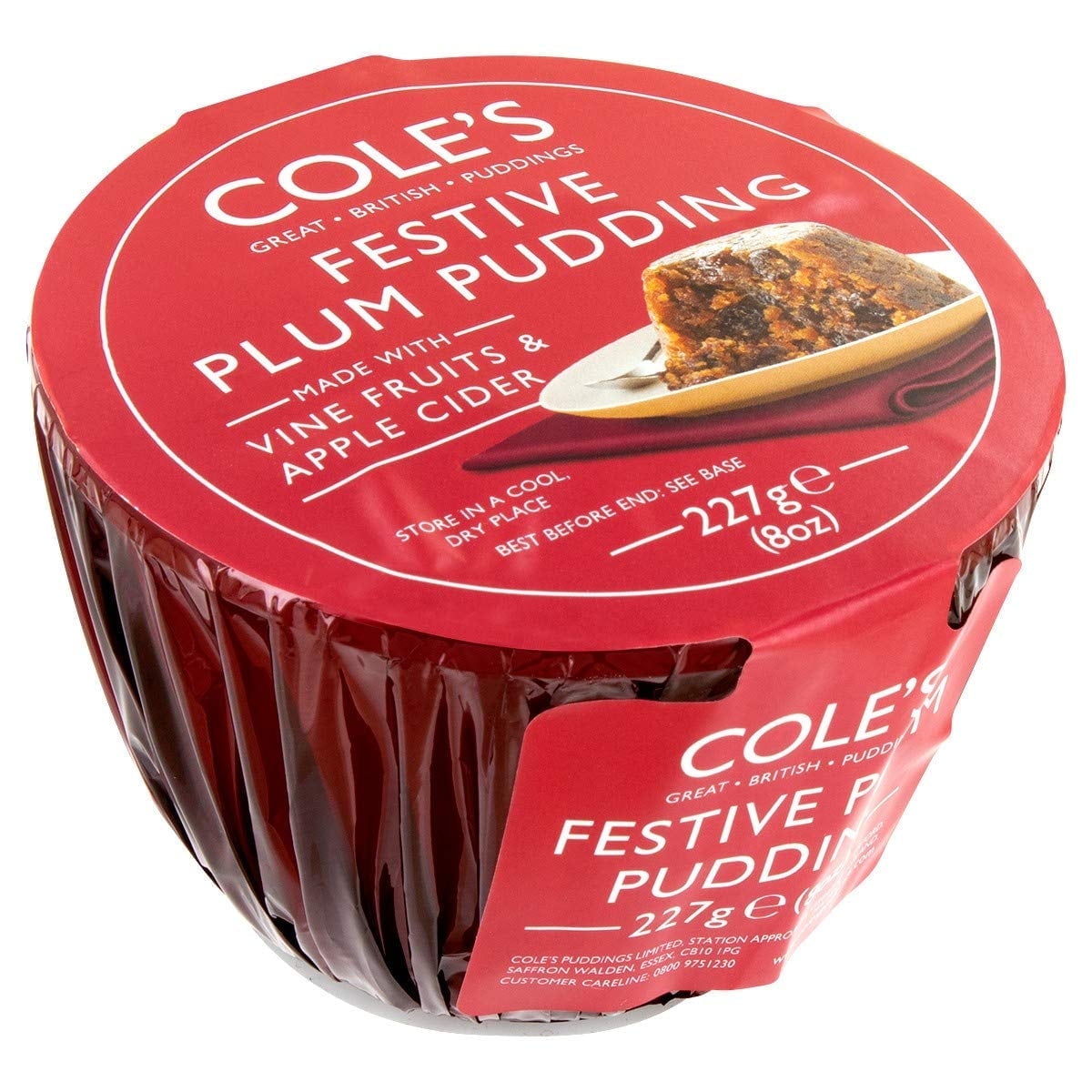Cole's Festive Plum Pudding - 8oz (227g) - Walmart.com