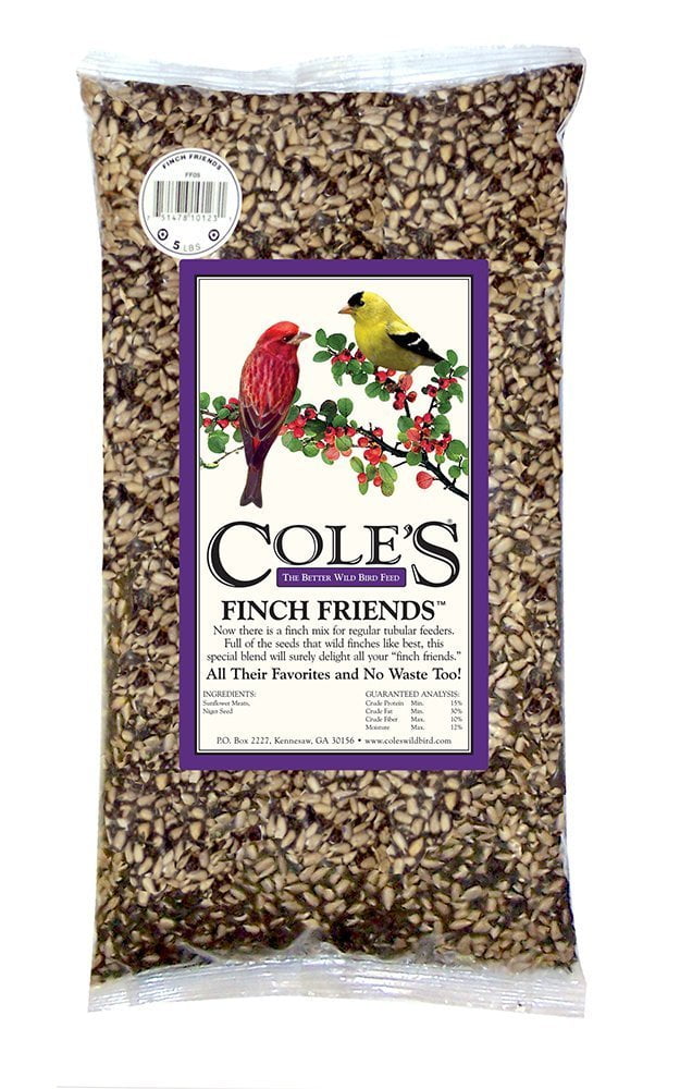 COLES WILD BIRD PRODUCTS Finch Friends Bird Seed, 80 OZ - Walmart.com