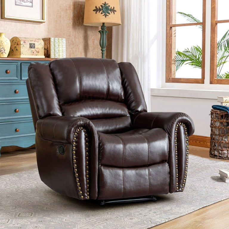Colehome Large Electric Assist Lift Chair with Heat and Massage for Elderly Power Recliner Faux Leather Nut Brown Walmart