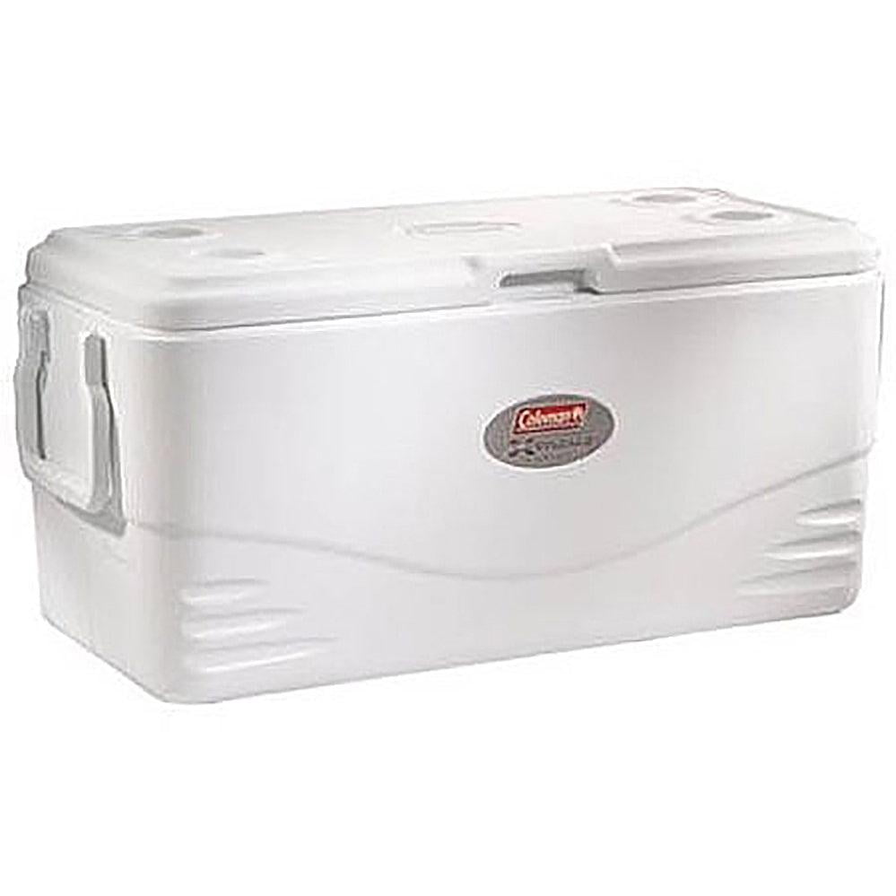 Coleman 100 Quart Marine Performance Cooler White - Walmart.com