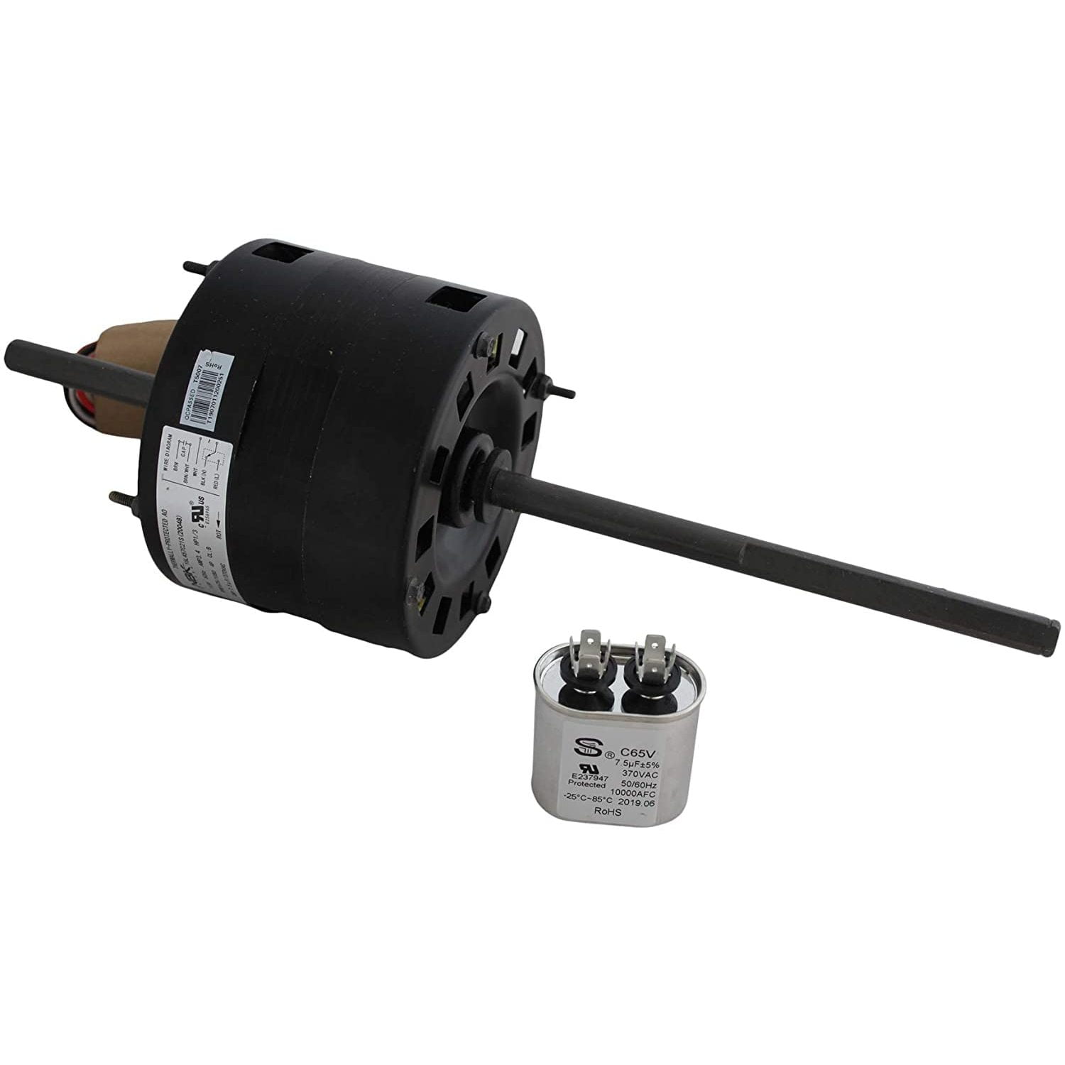 Coleman 1468-3069 Replacement RV Air Conditioner 1/3 HP 115 Volt 1625 RPM 2-Speed Motor ...