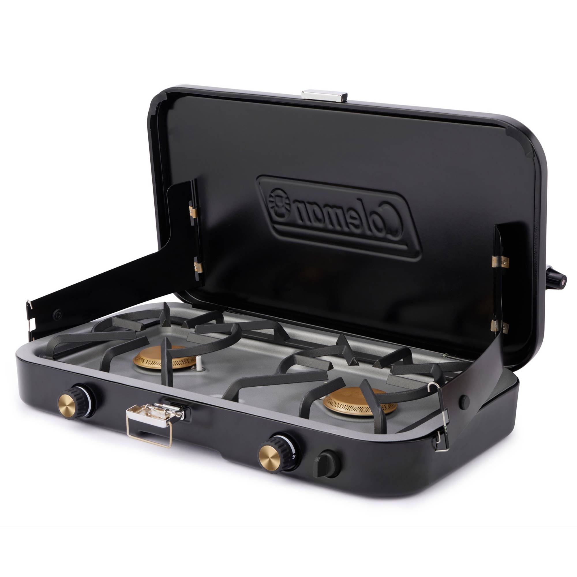 Open Box Coleman 1900 Collection 3 in 1 Propane Stove with Carry Handle ...