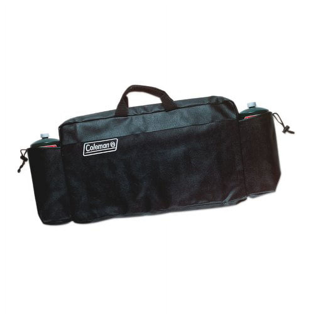 Coleman 2 Burner Propane Camping Stove Carry Case, Medium, Black ...