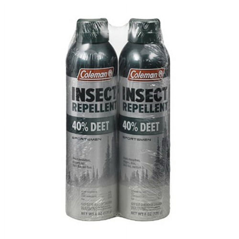 Coleman 40% Deet Insect Repellent, Aerosol Twin Pack - 6 Oz, 3 Pack ...