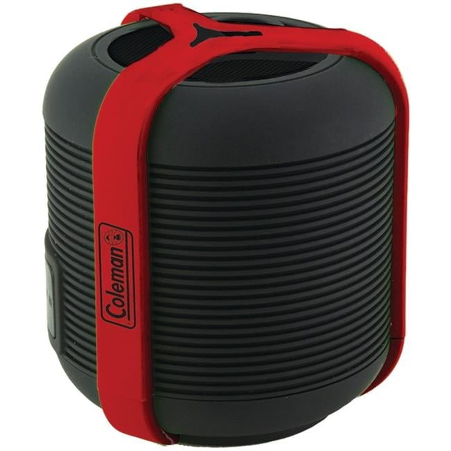 Coleman Aktiv Sounds Waterproof Bluetooth Mini Speaker Red () - Walmart.com