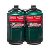Coleman Propane Gas Canister, 16 oz, 2-Pack, Lightweight, Portable ...