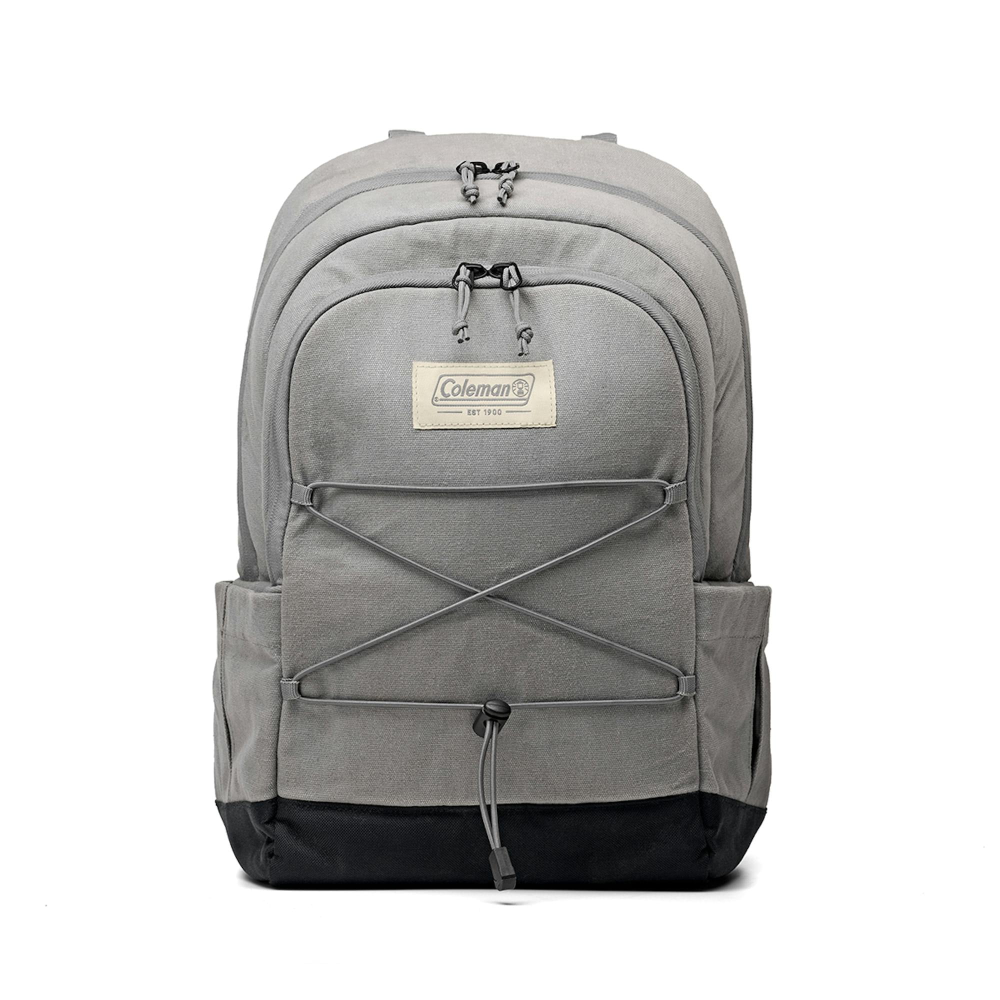 Coleman Backroads 30 Can Insulated Soft Sided Cooler Backpack, Gray ...