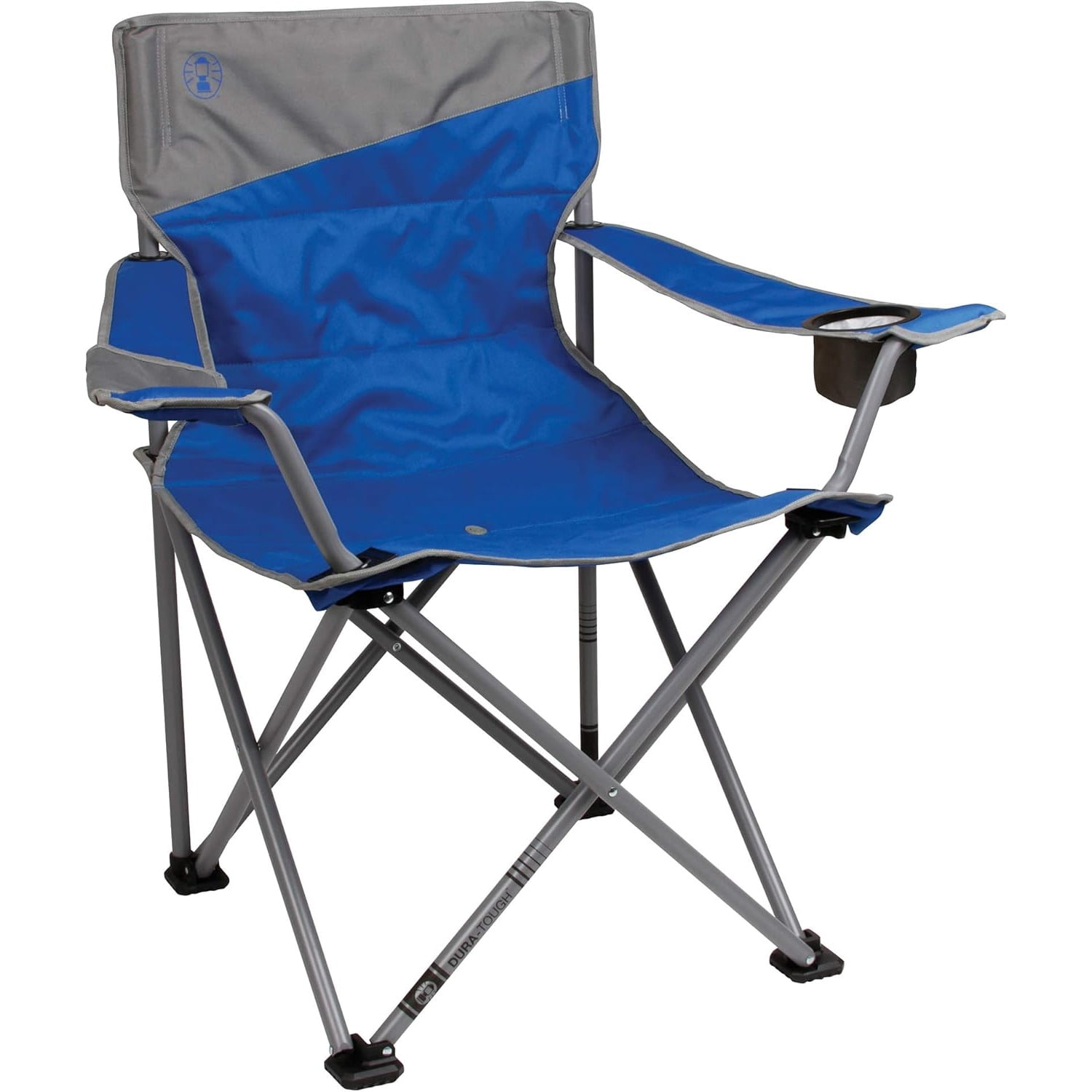 Coleman Big-N-Tall Quad Chair with Cup Holder & Side Pocket, Water ...