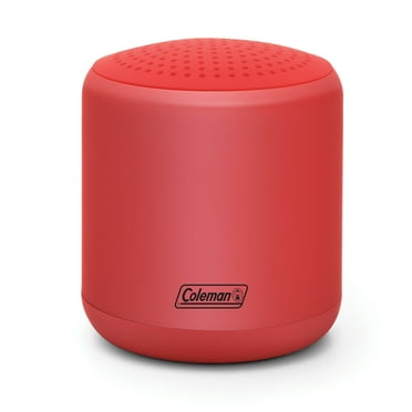 Coleman Portable Bluetooth Speaker, Red, CBT60-R - Walmart.com
