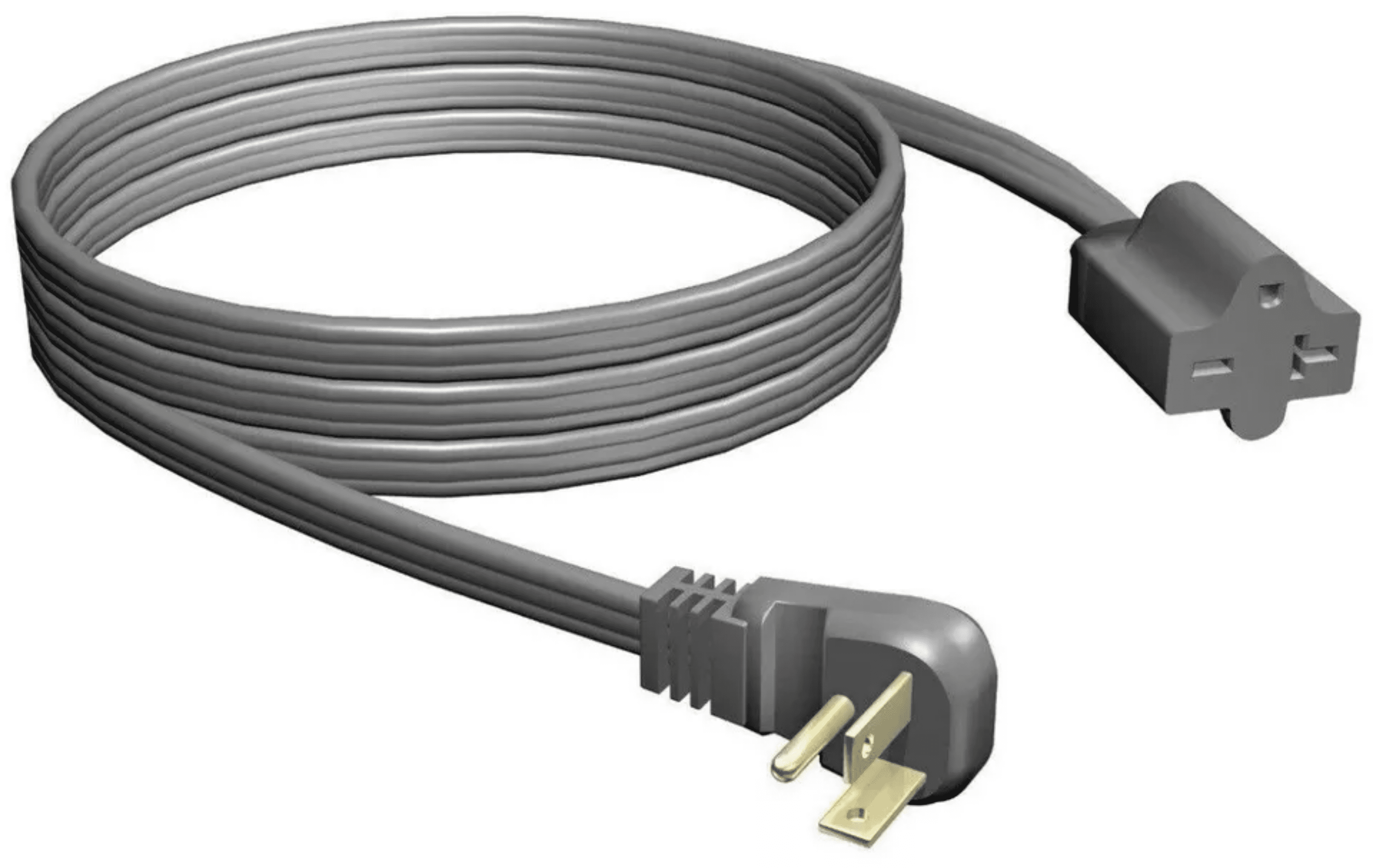 Coleman Cable 03537 250V SPT-3 6-20 Gray 20A 9' Foot Appliance ...