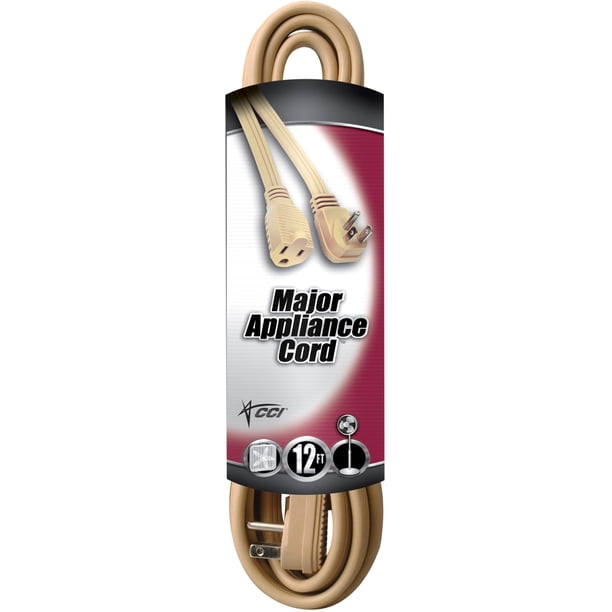 Coleman Cable 14/3 12' SPT-3 Air Conditioner Cord - Walmart Business ...