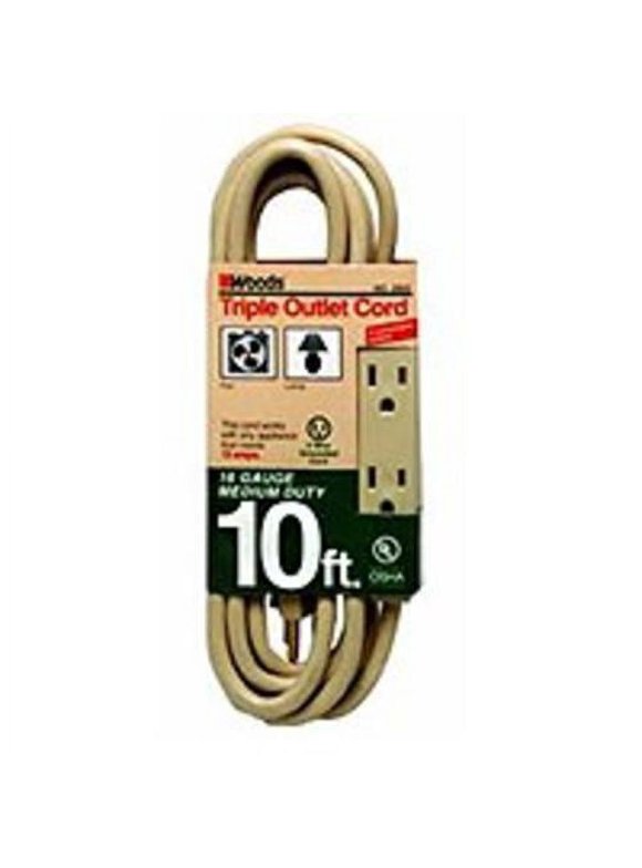 10 ft Extension Cords in Extension Cords by Length - Walmart.com