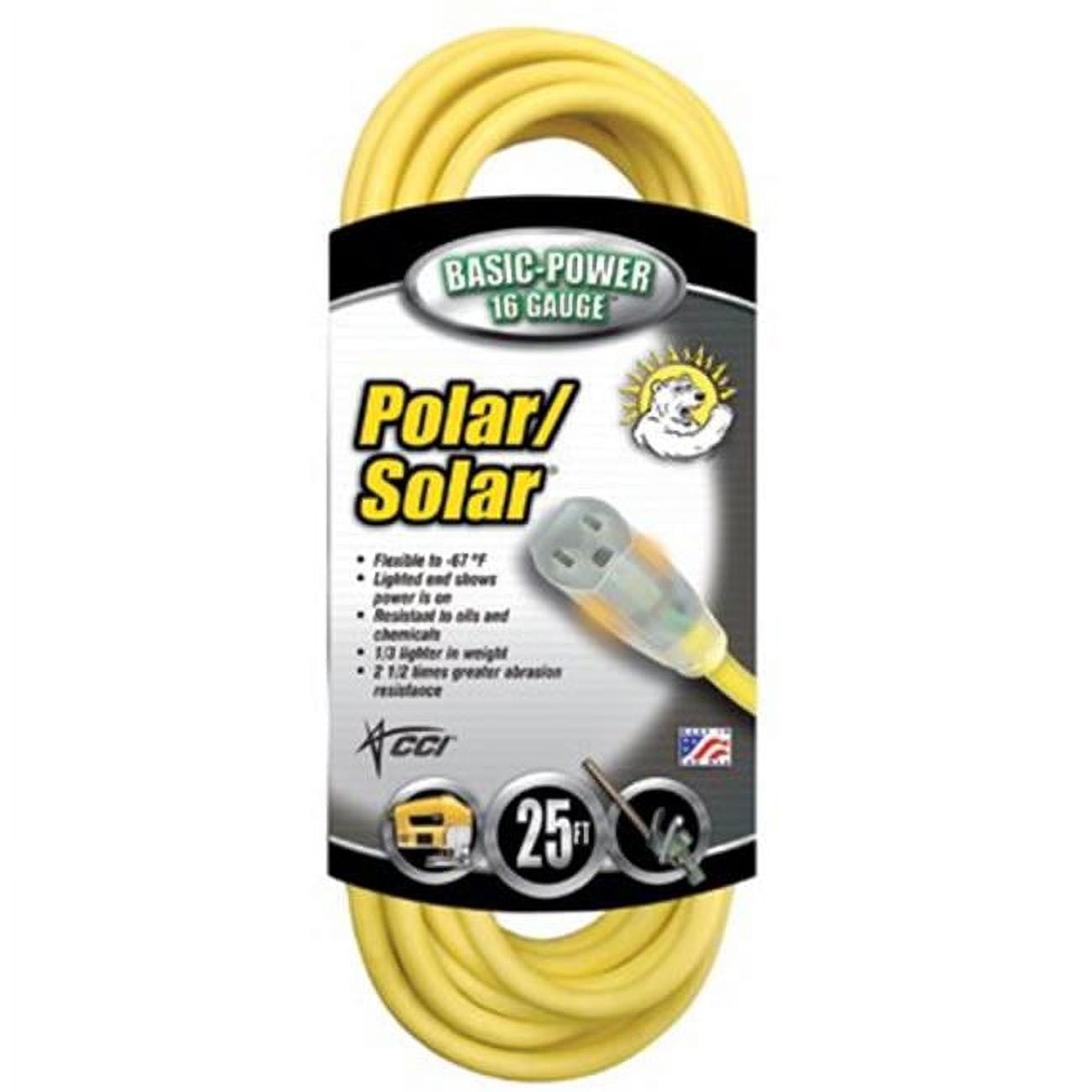 Coleman Cable 50' 14-3 Sjeow-A Polar Solar Plus Extension W Pack of 6 ...