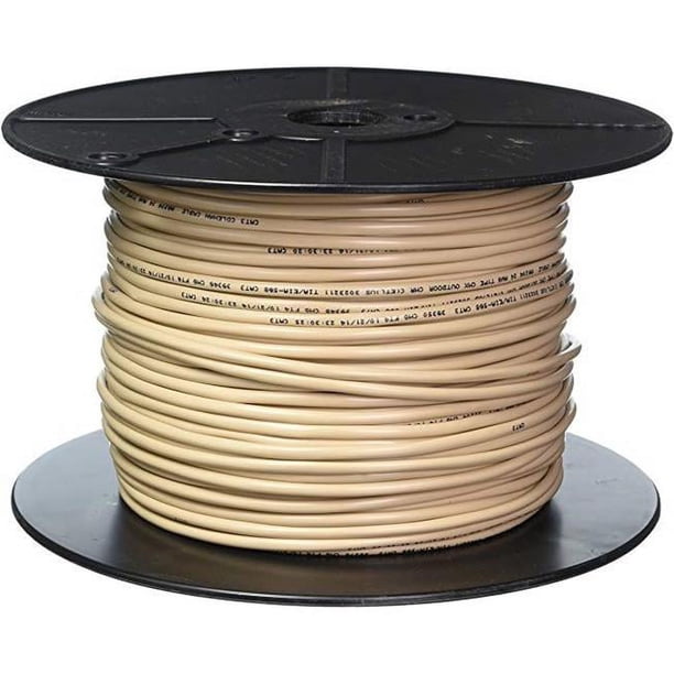 Coleman Cable 500' 24/4PR Phone Wire - Walmart Business Supplies