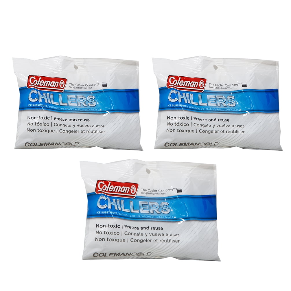 Coleman Chillers Ice Substitute - Soft Pack - Small - 3 Pack - Walmart.com