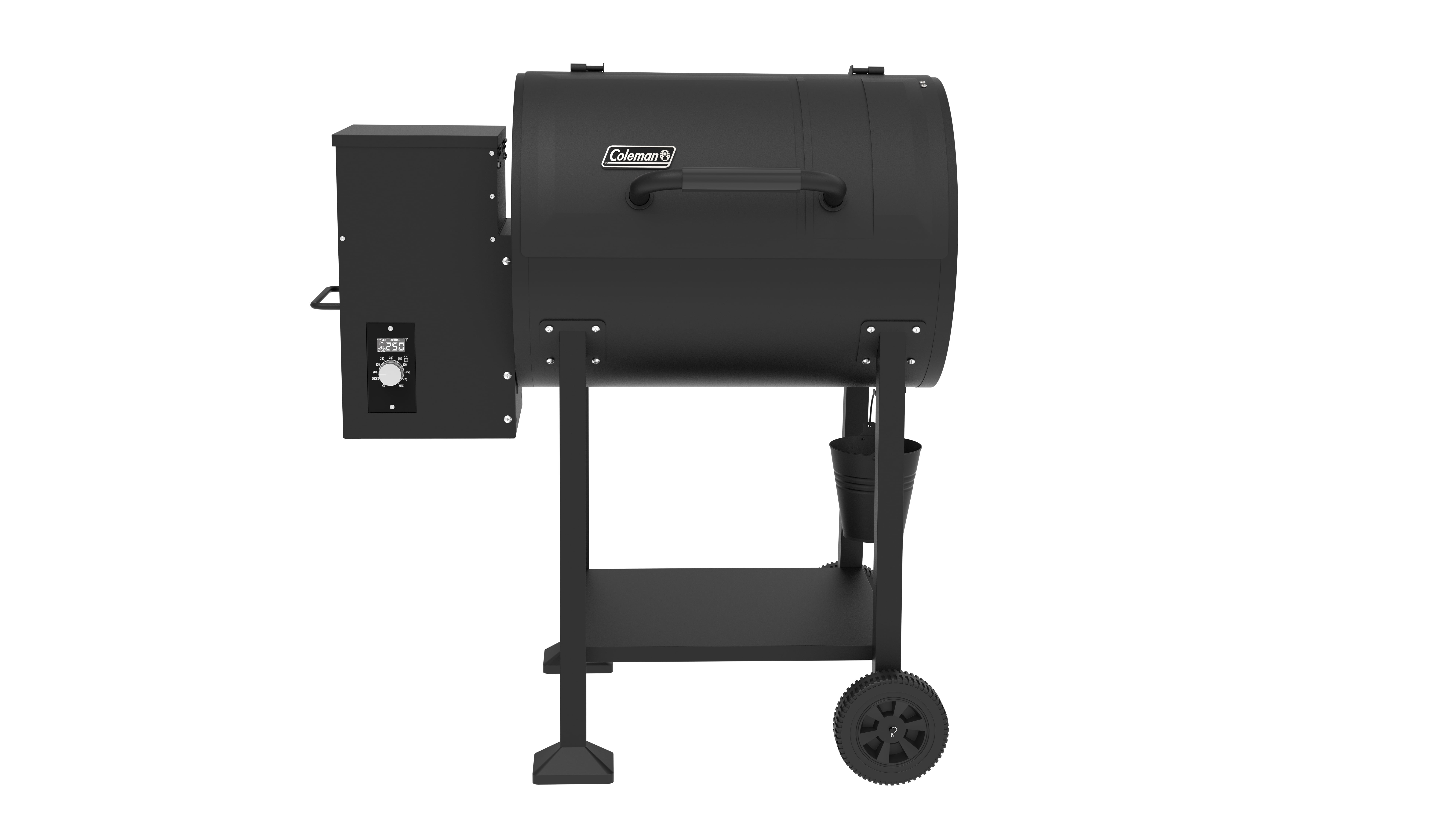 Coleman Cookout Wood Pellet Grill and Smoker with 690 Square Inches ...