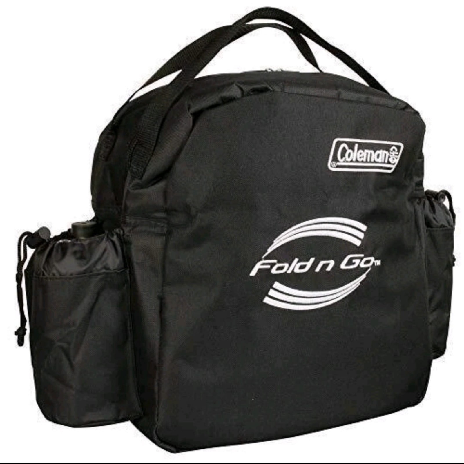 Coleman Fold N Go Grill Carrying Storage Case Black Portable Camping ...
