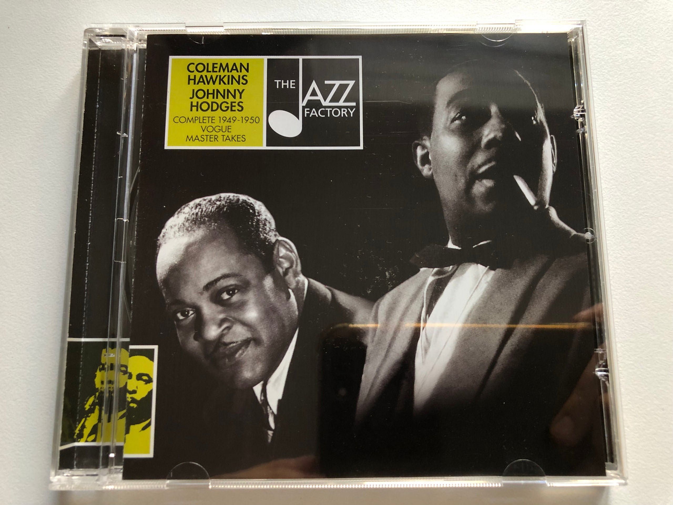 Coleman Hawkins, Johnny Hodges – Complete 1949-1950 Vogue Master Takes ...