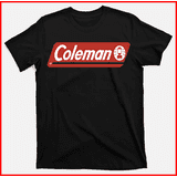Coleman Logo Outdoor Camping Gear Brand Lifestyle Fan Apparel Unisex T ...