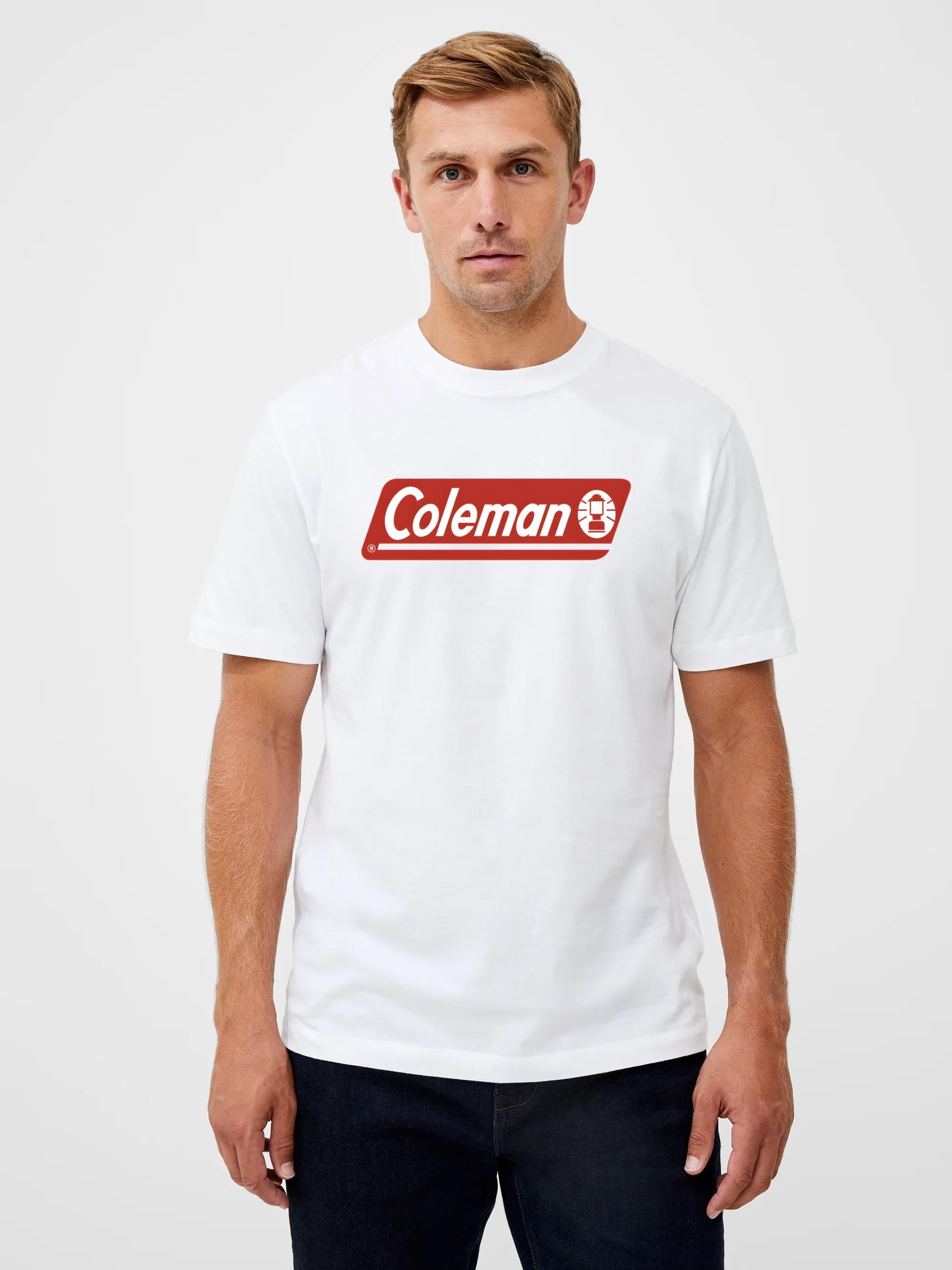Coleman Logo Unisex T Shirt Camping Outdoor Gear Equipment Brand For ...