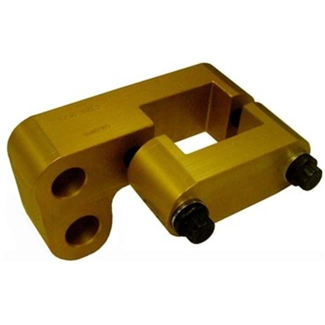 Coleman Machine 821-200 2 in. J-Bar Square Mount Slider - Gold Anodize ...