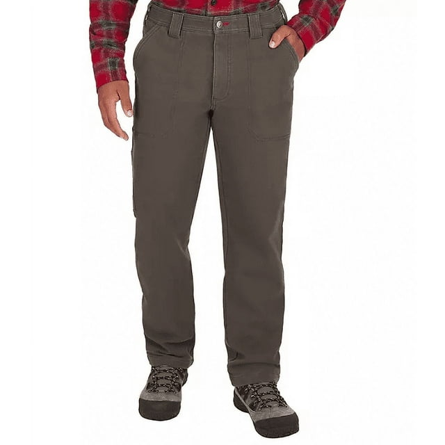 Coleman Men's Fleece Lined Pant (Beluga, 42X30) - Walmart.com