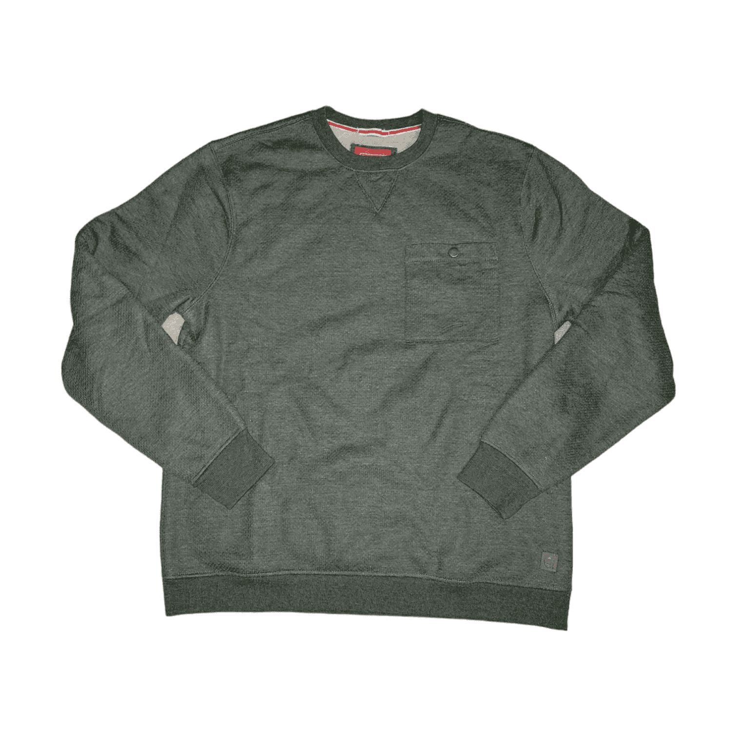 Coleman Men's Long Sleeve Sherpa Lined Secure Chest Pocket Crew ...