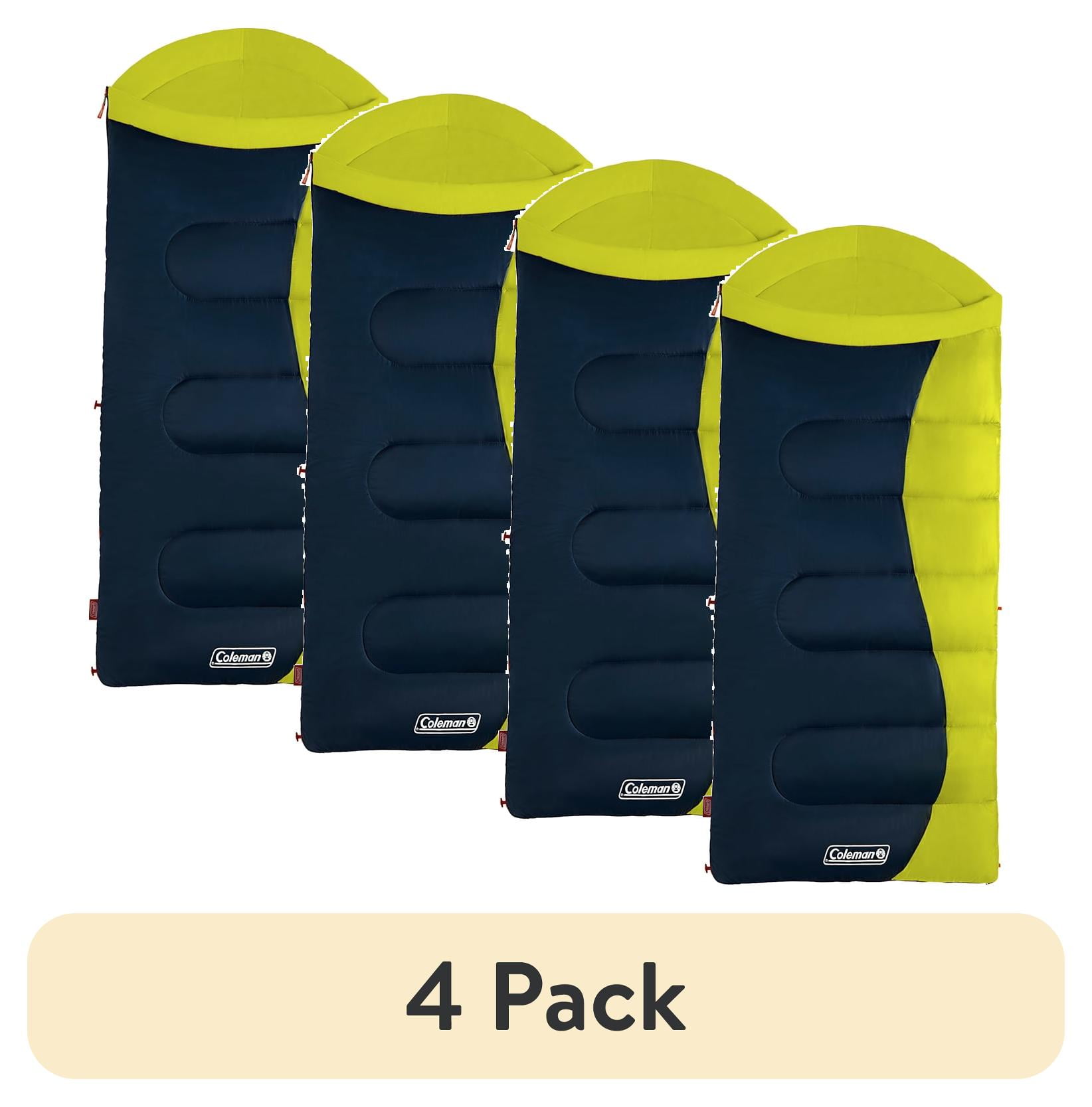 (4 pack) Coleman Montauk 20?F Big and Tall Sleeping Bag - Walmart.com