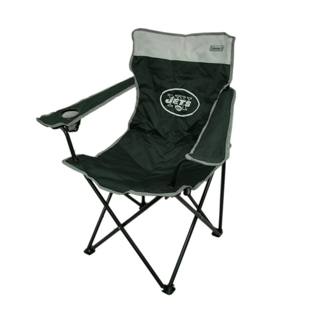 Coleman NFL New York Jets Folding Tailgate Chair w/ Carrying Case ...